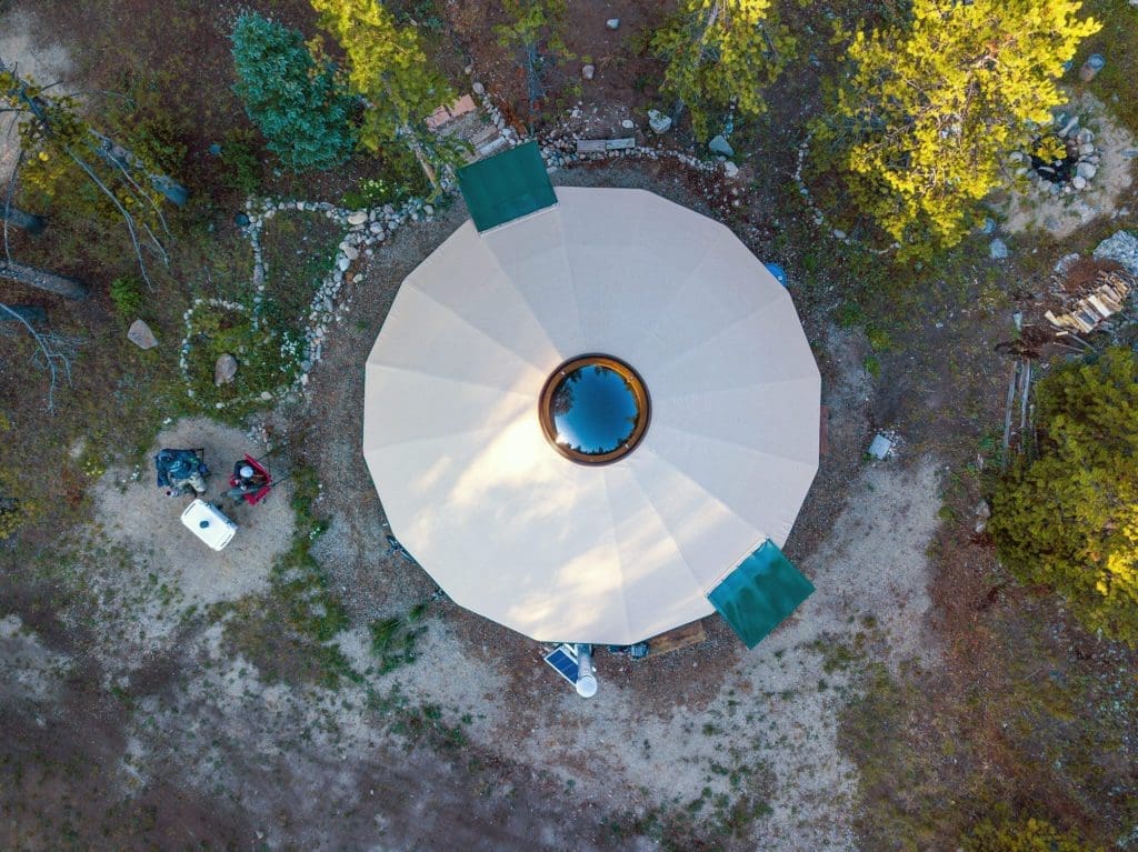 Yurt Features | Yurt Roof Insulation | Freedom Yurt Cabins