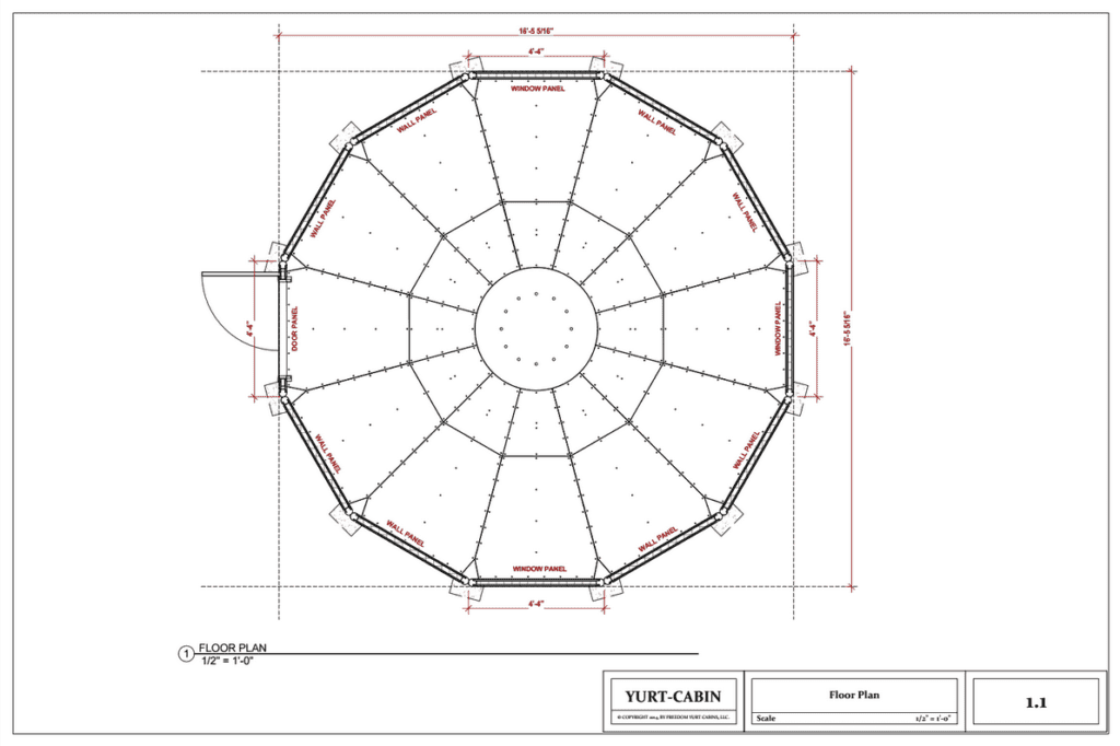Wooden Yurt Kits for Sale | Freedom Yurt-Cabins