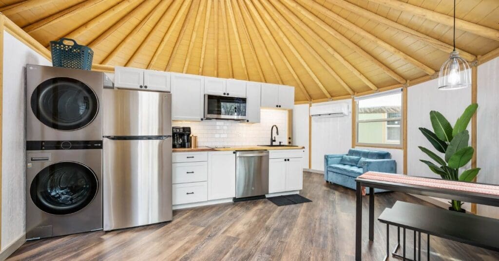 Hard-Sided All-Season Yurt-Cabins | Freedom Yurt-Cabins